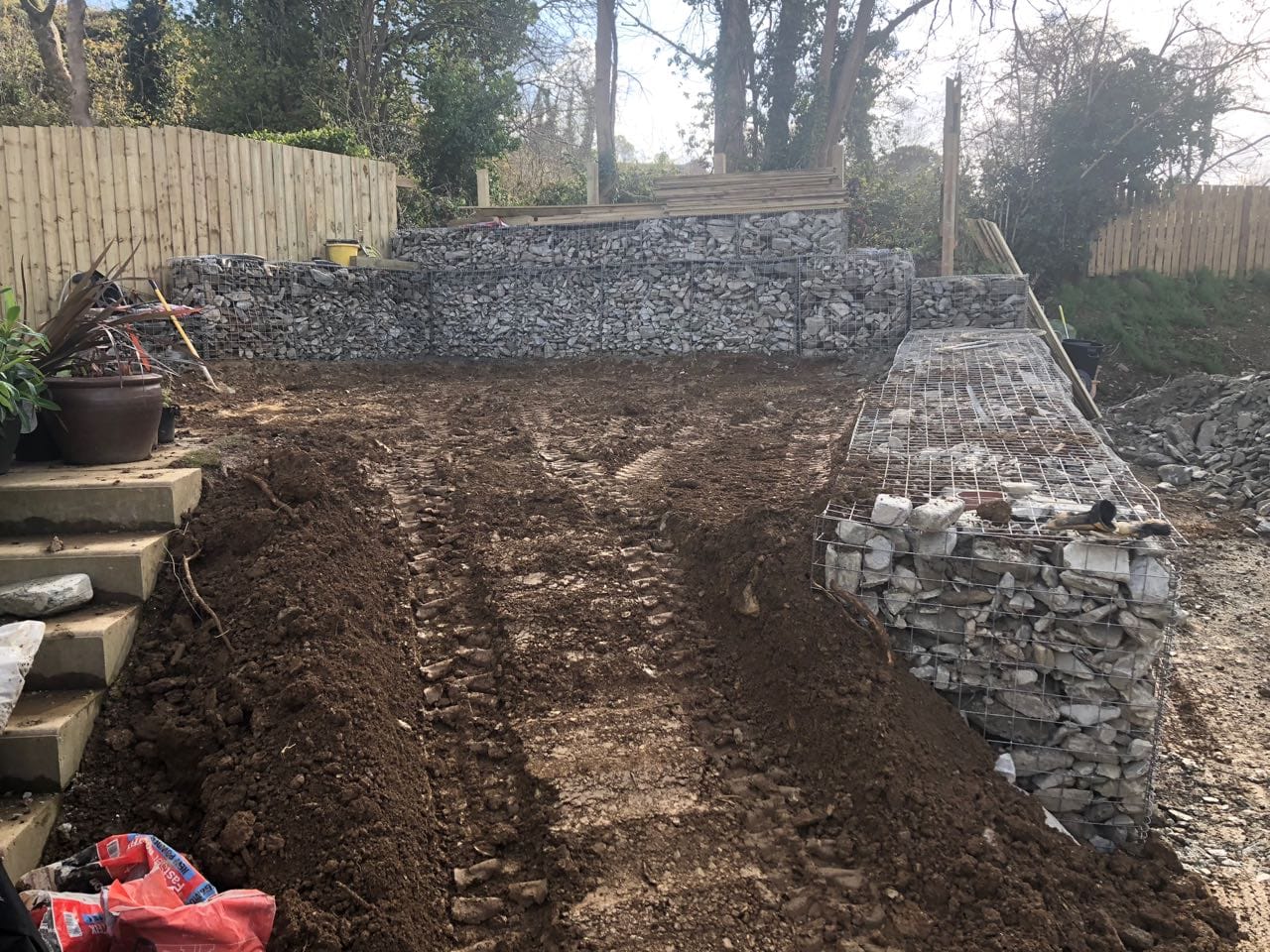 Gabion Installation – Ollies Gardens