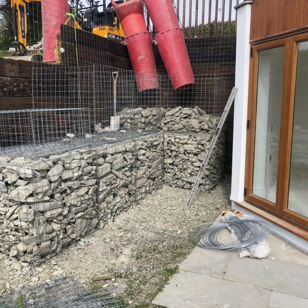 Gabion Installation – Ollies Gardens